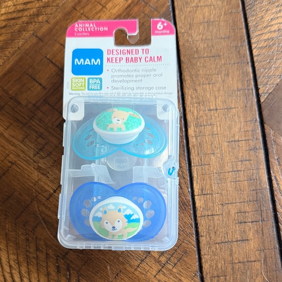 Other | Mam Blue Pacifier Set | Poshmark